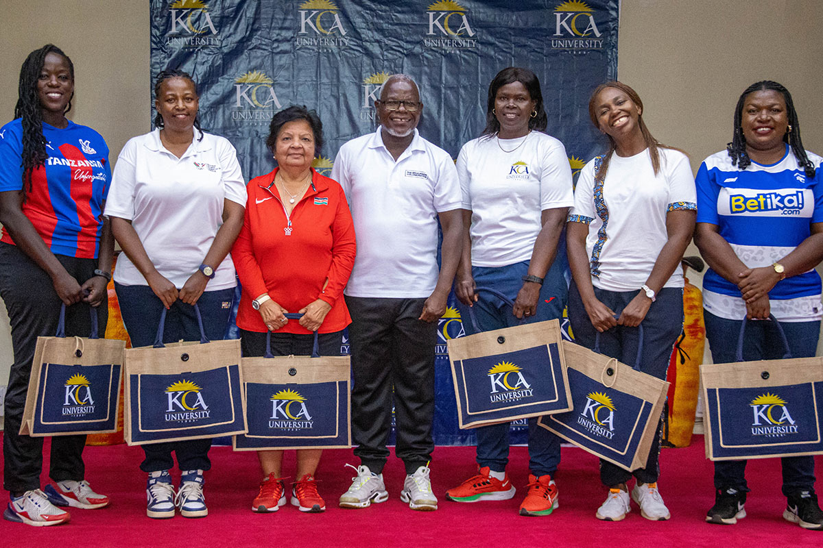 KCA University celebrates women in sports to mark IWD 2024 - KCA University