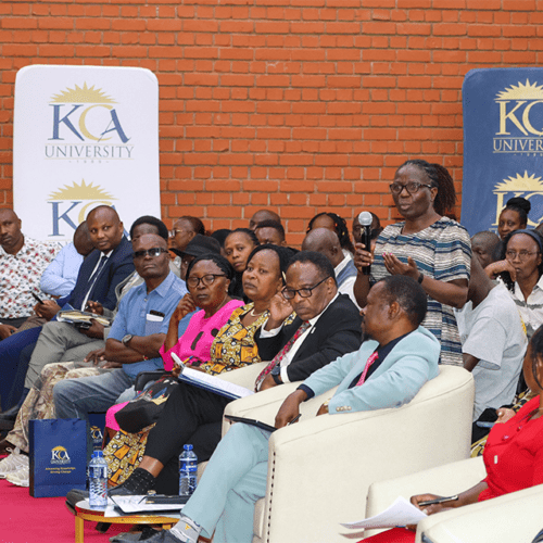 KCA University Vice Chancellor Elected Vice President of The ...